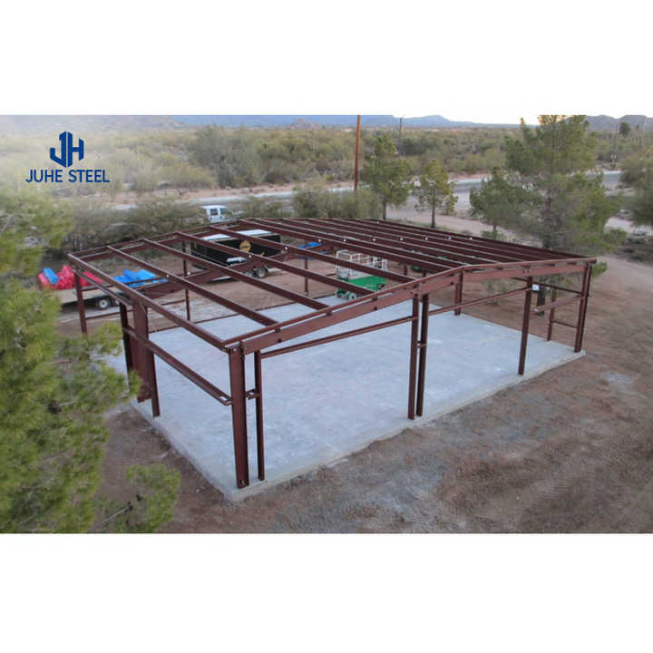 Prefabricated Steel Main Frame Structure for Industrial Use