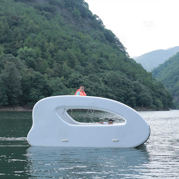 2025 New Inflatable Power Catamaran, 4.8m Multihull Design with Rigid ...