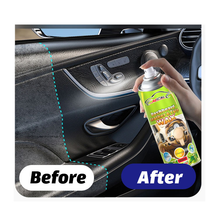 Dashboard Spray Aerosol Dashboard Shine Wax Spray 450ML Clean and ...
