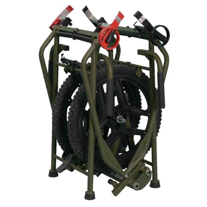 Field Emergency Adjustable Wheeled Litter Carrier Hospital Patient ...