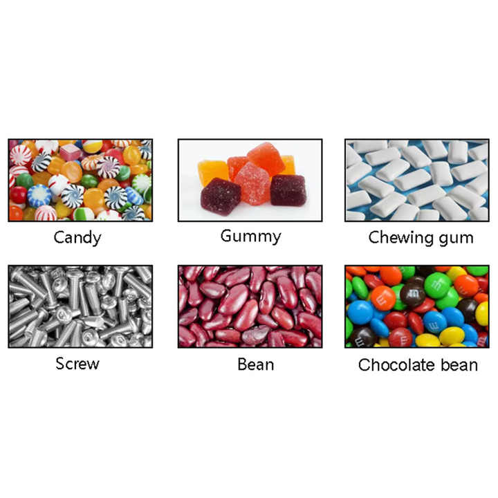 Semi Automatic Professional Chewing Gum Candy Counting Machine Bean ...