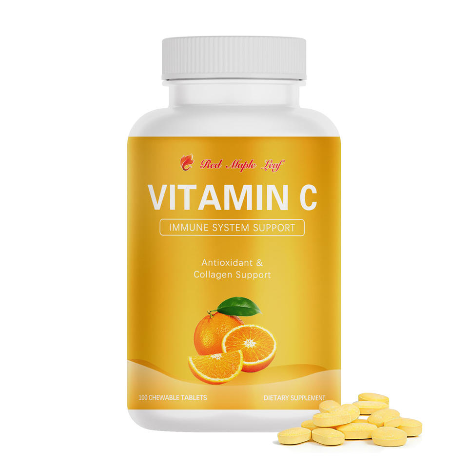 Vitamin C Chewable Tablets, Free Radical Scavenger, Anti-Aging & Immune ...