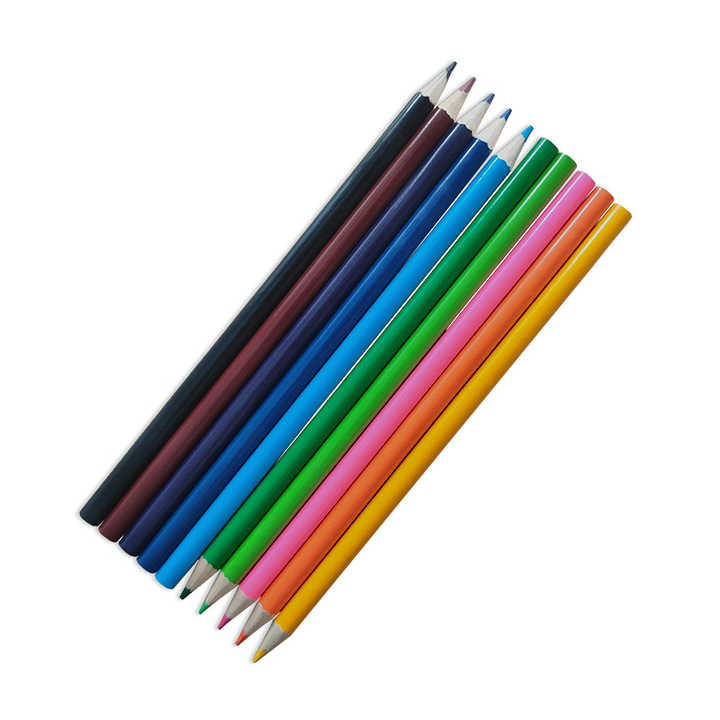 Custom 10 pcs pencil colors standard 7.5 inch drawing pencils set ...