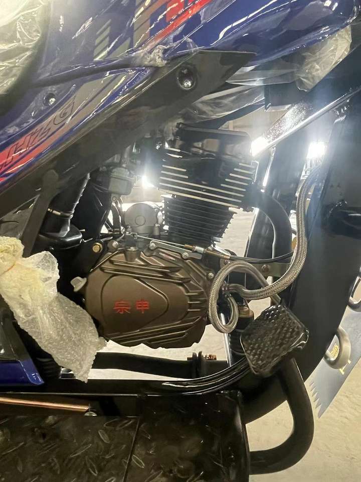 175CC Oil-Cooled Gasoline Engine Motorcycle with Sidecar Cargo Bike ...