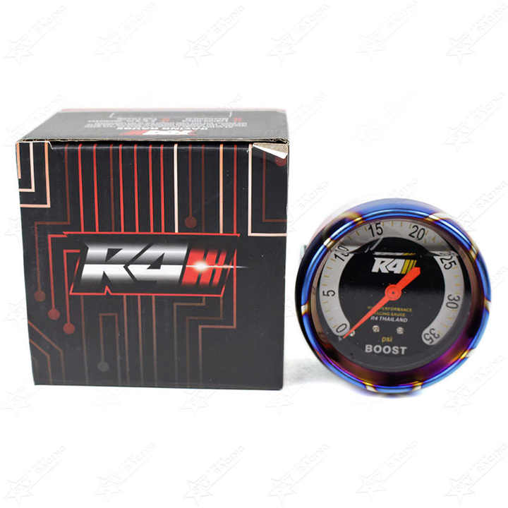 R4 35 PSI 60 PSI Auto Turbo Pressure Meter - Diesel Blower Boost Gauge