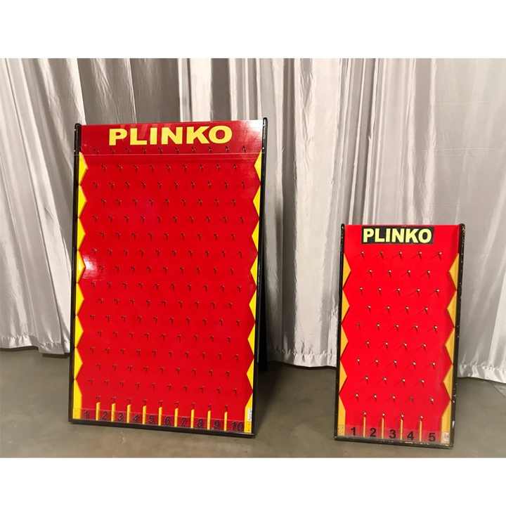 Wooden Plinko Game Set - Perfect for Indoor & Outdoor Parties
