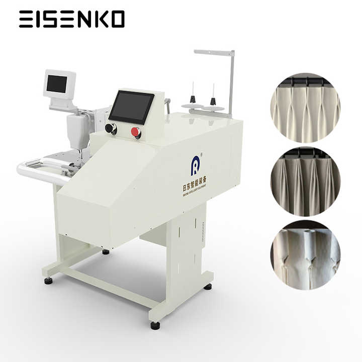 Automatic Curtain Pinch Pleat Sewing Machine Curtain Pleating Machine ...