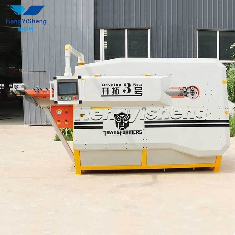 5-16mm Fully Automatic CNC Rebar Bending Machine Stirrup Bender ...