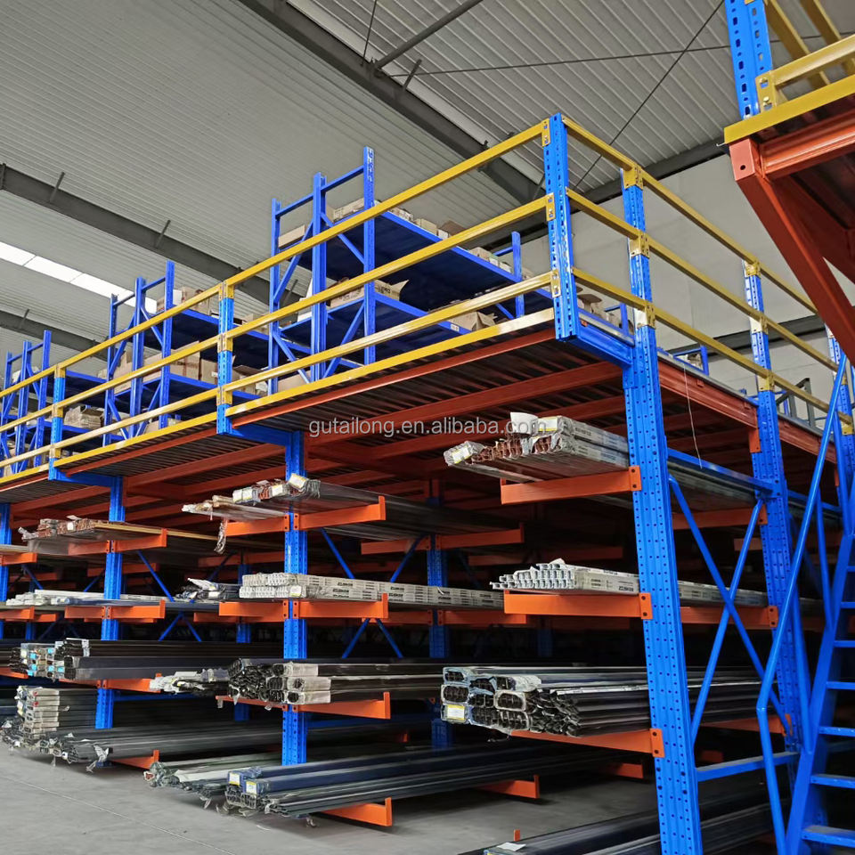 Light Duty Steel Corrosion Protection Warehouse Mezzanine Rack ...