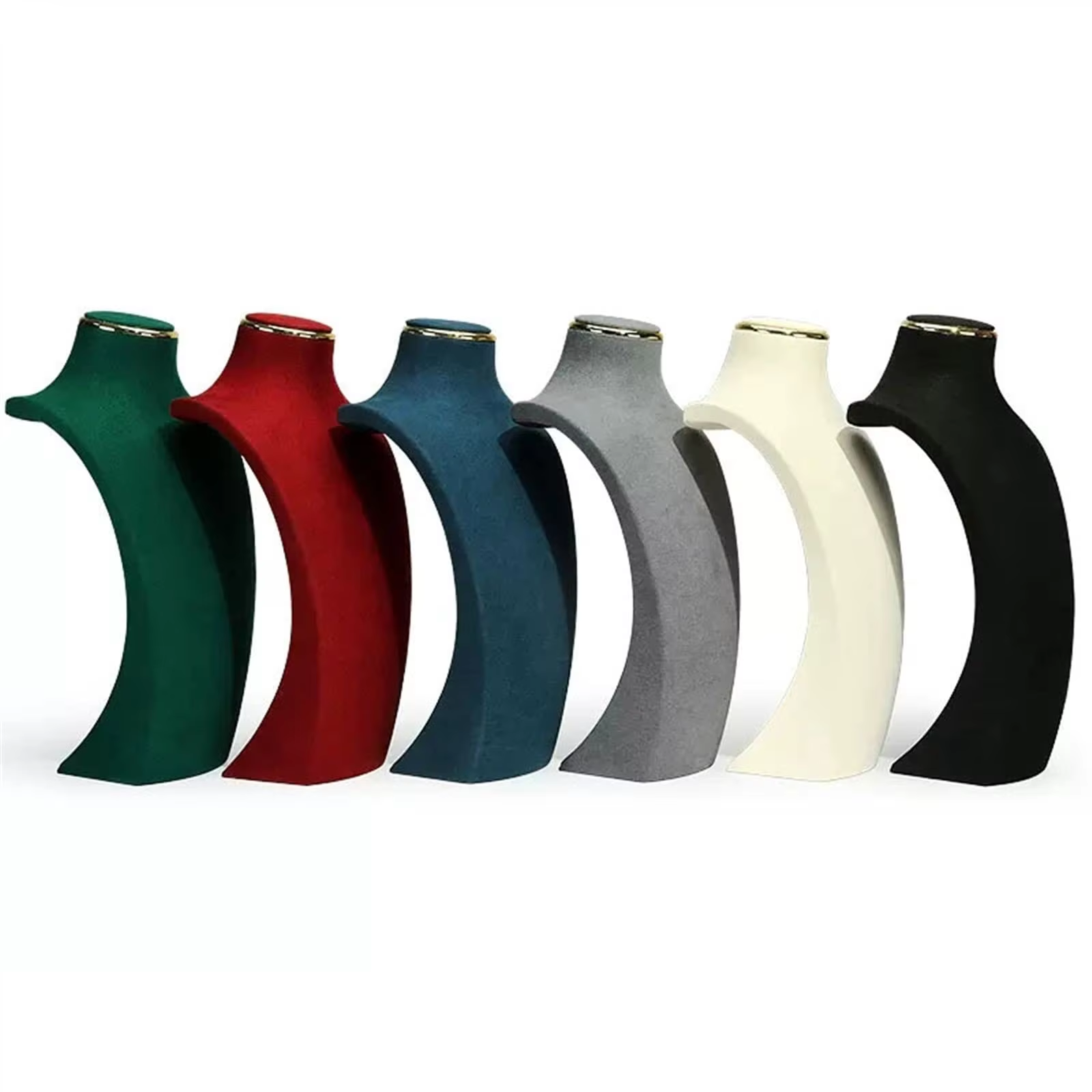 OEM Microfibre Jewellery Display Bust Stand - Unique & Customizable