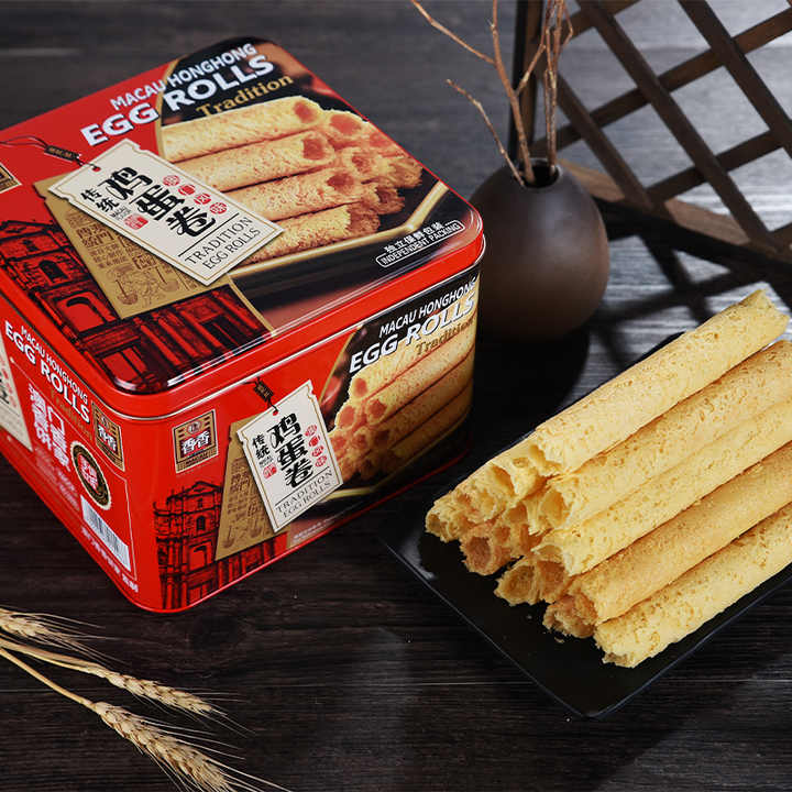 New Popularity Chinese Snack Egg Wafer Rolls Asian Snack Wafer Biscuit ...
