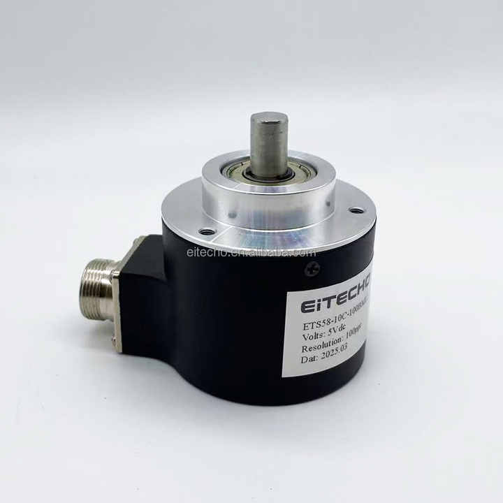 10mm Solid Shaft Optical Rotary Encoder ABZA-B-Z- Push-pull Line Driver ...