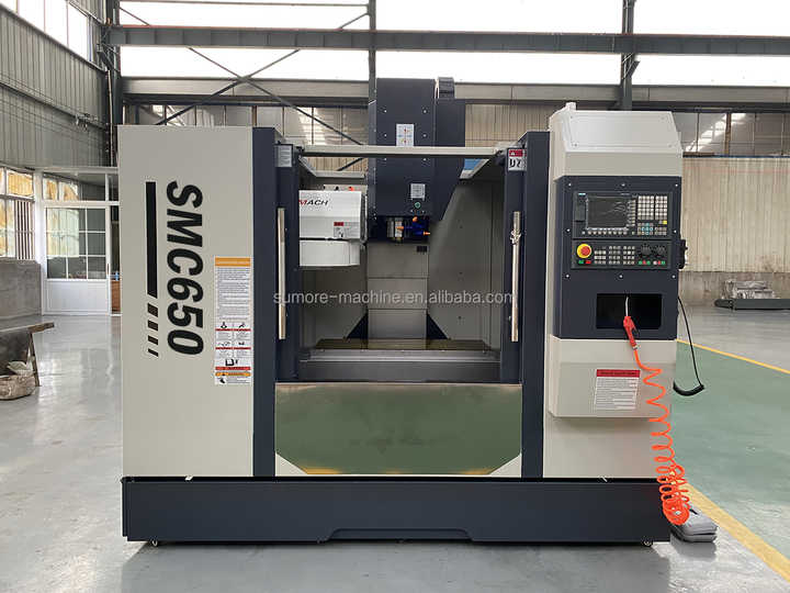 GSK Fanuc Control CNC Milling Machine VMC650 Centro De Mecanizado Cnc Machining Center for Metal ...