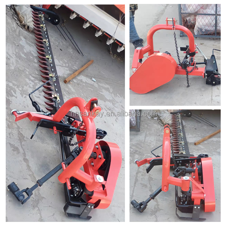 Tractor Reciprocating Alfalfa Mower / Lawn Mower Tubular Reciprocating ...