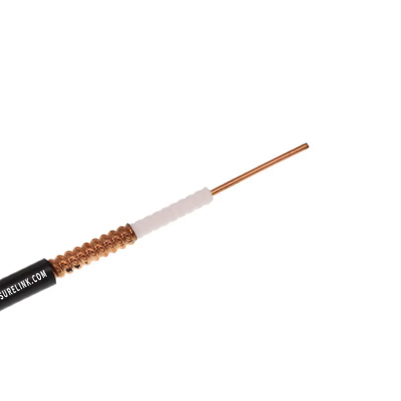 SURELINK Factory 50ohm 1/4" Feeder Cable Low Attenuation Superflexible ...