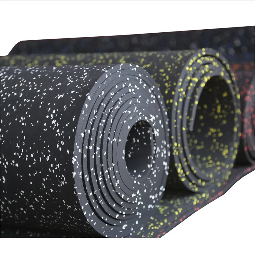 High Quality Rubber Flooring Rolls 5mm Durable Rubber Sports Roll Mats ...