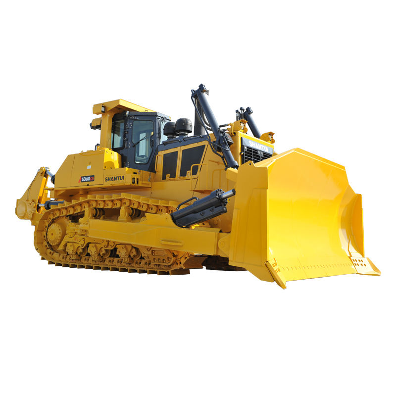 SD60-C5 Shantui Bulldozer - 604HP Tracked Machine Efficiency