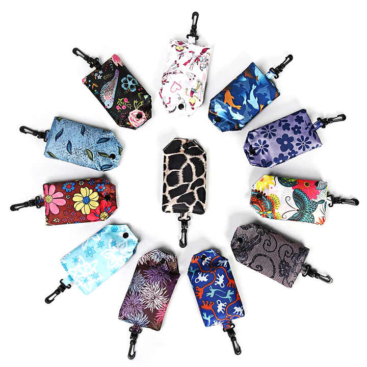 New Reusable Tote Shopping Bag Promotional Eco 190t Polyester Foldable ...