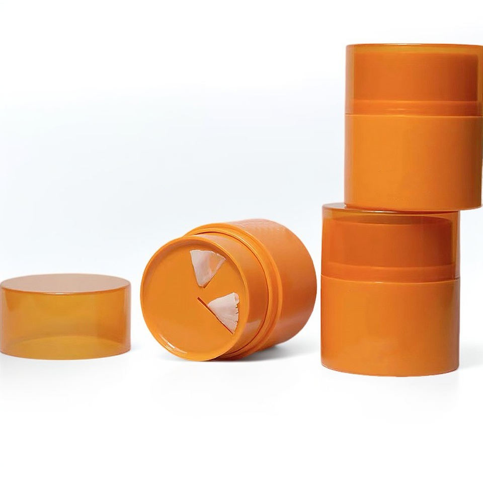 Empty Cosmetic Plastic Grinding Cleansing Balm Jar 50g - Perfect for ...