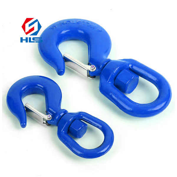 Rotary Grab Hook Large Self-Locking Swivel Safety Hook in Iron ...