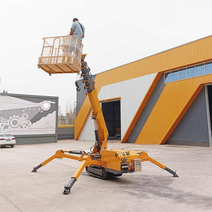 Construction Foldable Truck Mounted Crane Tower Crane Building Spider Crane 3 6 10 Ton Boom Lift ...
