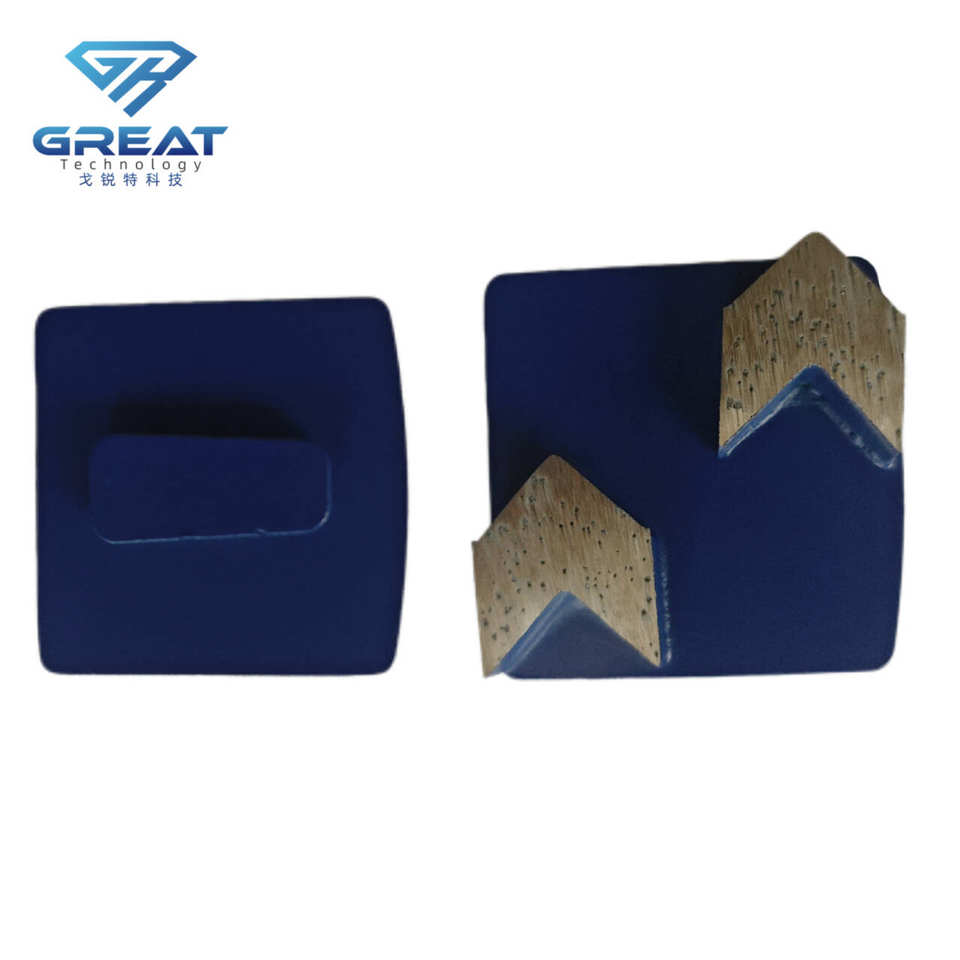 Redi Lock Arrow Concrete Grinding Pad for Diamond Floor Concrete Double ...
