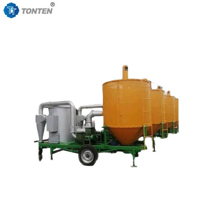 Rice and Corn Continuous Tower Dryer High-yield Drying Equipment ...