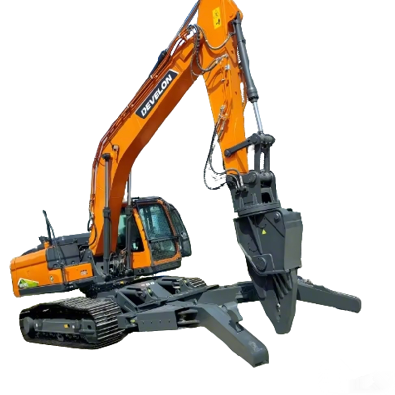 Excavator Hydraulic Scrap Car Dismantle Shear Rotary Auto Pincer ...