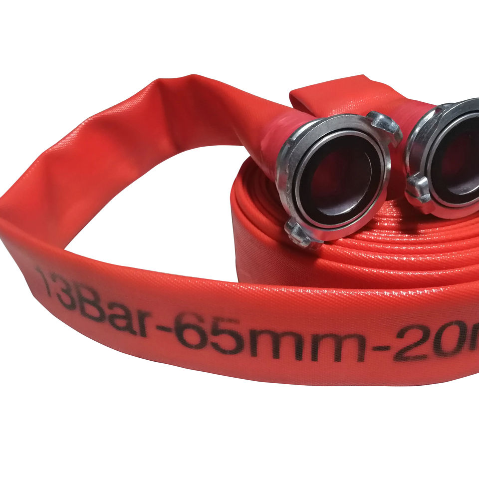 50mm/65mm White Fire Hose with Couplings - 20M Industrial Fire Fighting ...
