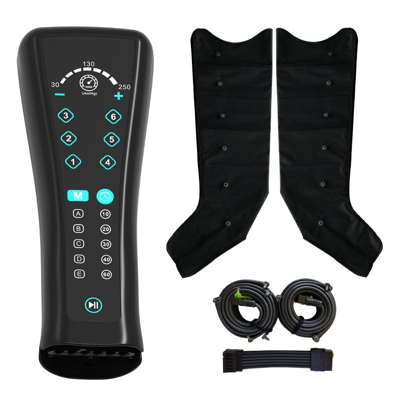 Professional Rechargeable Air Compression Leg Boots Heating ...
