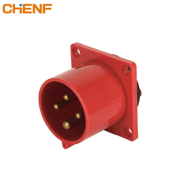 CHENF 16A 32A 220V 380V Industrial Electrical 3/4/5 Poles Surface ...