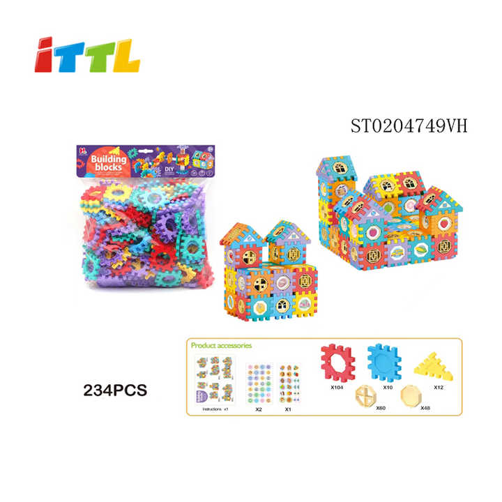 Educational Interlocking Building Blocks - Fun for All Ages