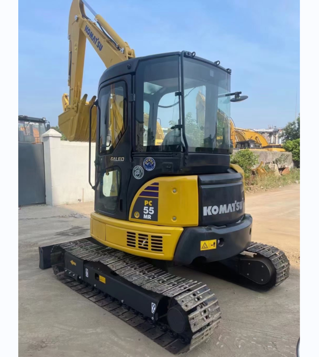 Used Komatsu Excavator Super High Quality Second-hand Komatsu PC55 Crawler-type Small Excavator ...