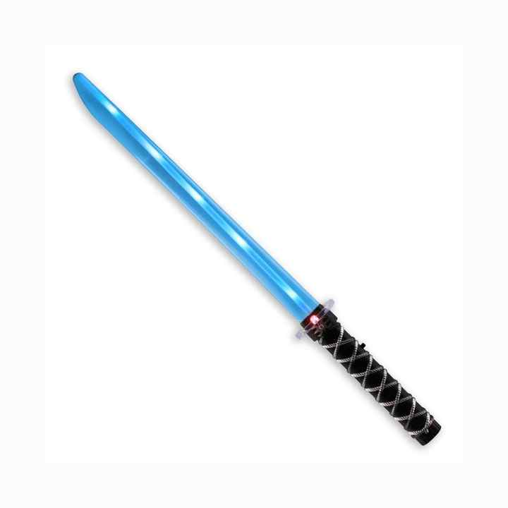 Deluxe Ninja LED Light-Up Swords with Motion Activated Clanging Sounds ...