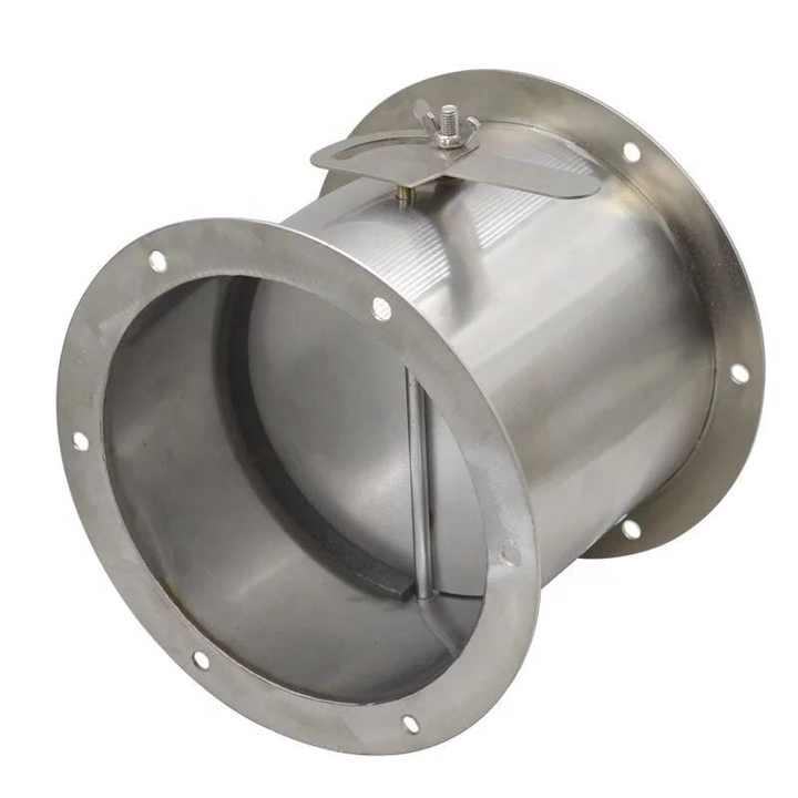 Stainless Steel Air Ducting Round Volume Control Damper