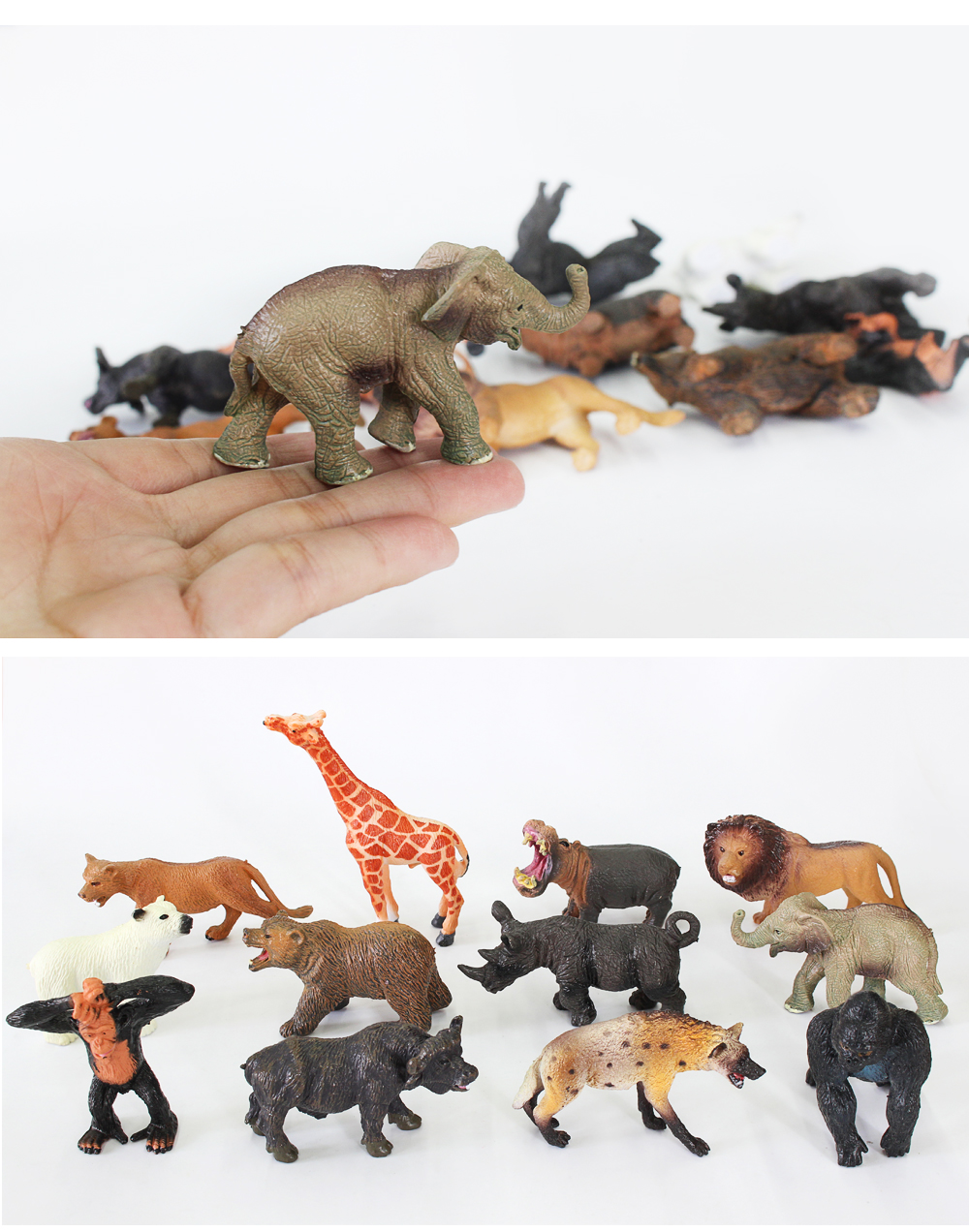 Small Plastic Animal Figurines - High Quality & Detailed