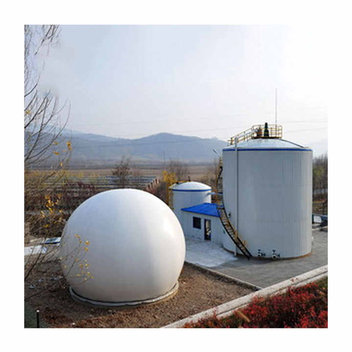 Biogas Plant with Double Membrane Gas Holder - JCWY-QG-01