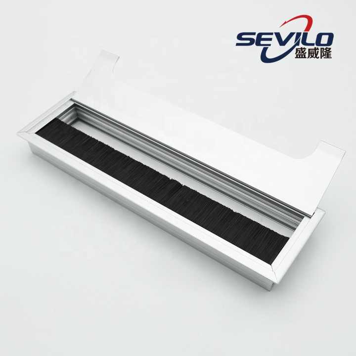Rectangular Cable Computer Desk Hole Covers by SEVILO