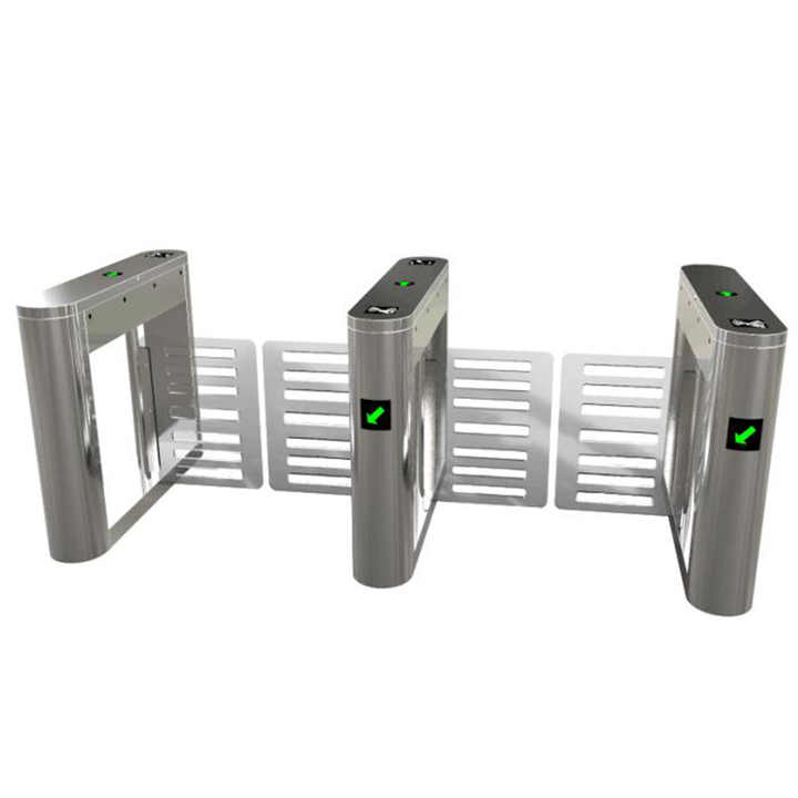 Pedestrian Access Controller - Automatic Sliding Barrier Turnstile