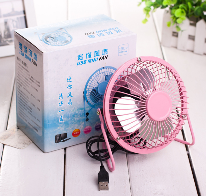 4 Inch Desk USB Fan - Portable Mini Fan with Flexible Uses