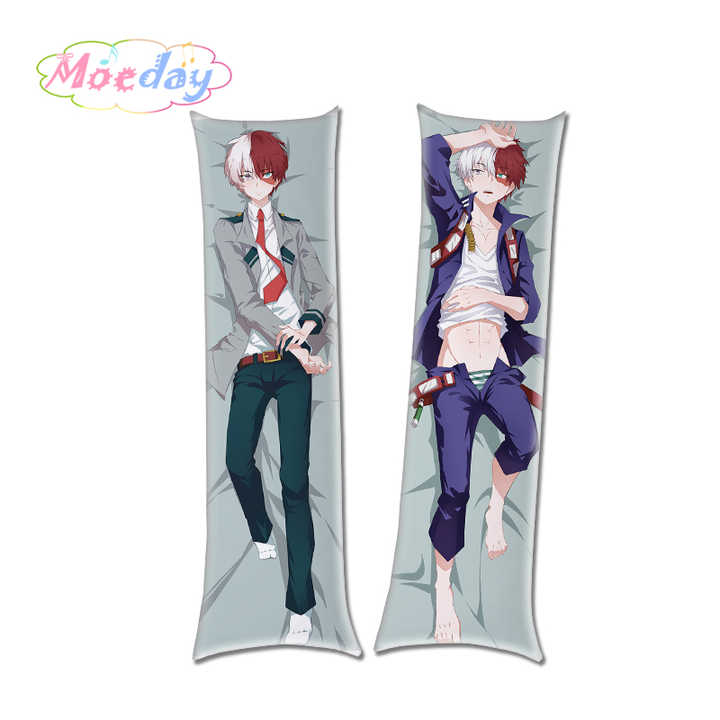 My Hero Academia Izuku Midoriya Deku Shoto Todoroki Male Dakimakura ...