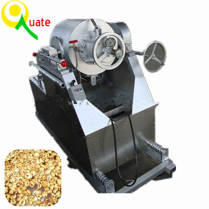 Automatic Hot Air Flow Rice Grain Cereal Puffing Machine