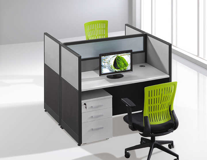 Workstation Furniture Open Office Cubicle Wooden Screen Partition ...