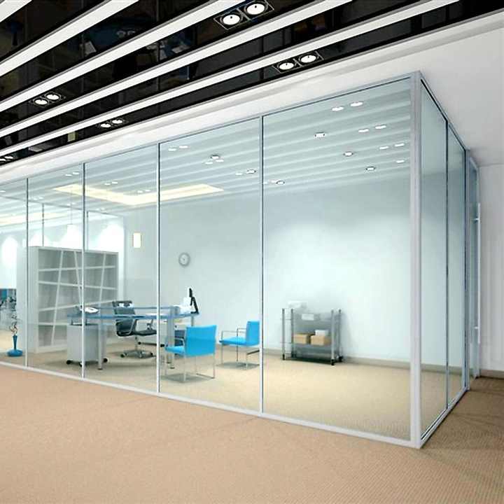 Modern High Quality Anodized Aluminum Frame Office Partition