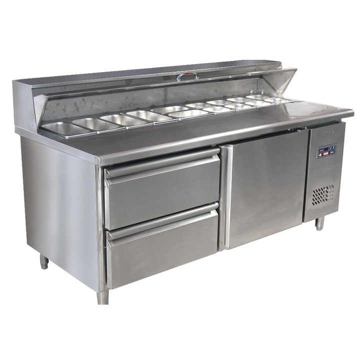 Topping Bar Refrigerator - Ideal for Home & Restaurant