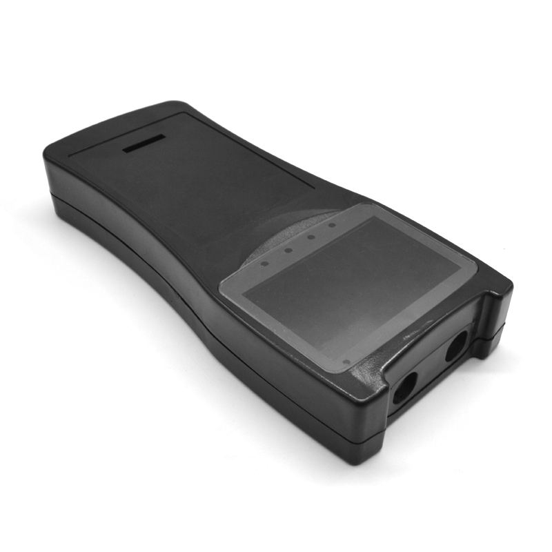 Cutout Plastic Handheld Electronic Enclosure with LCD Screen