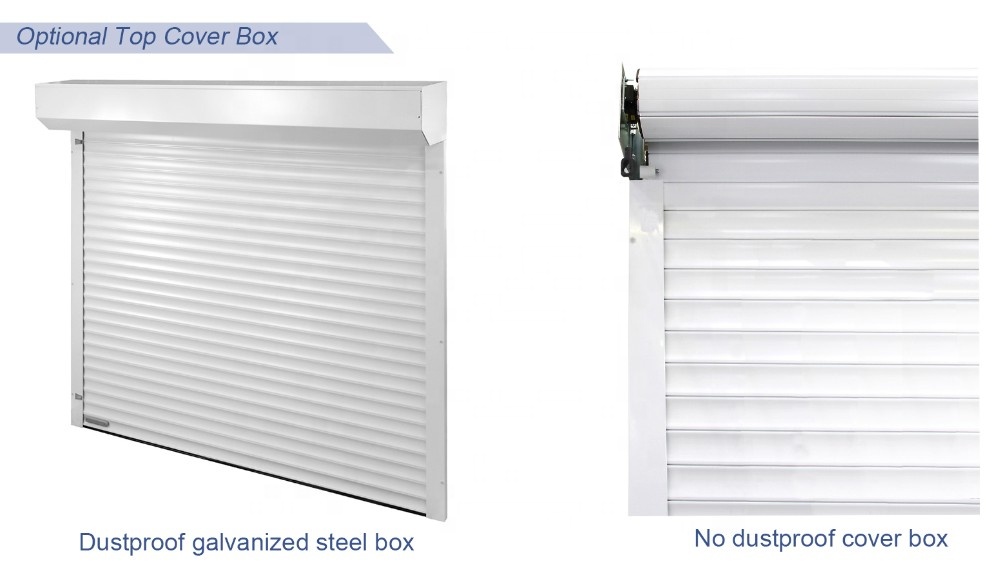 Roll Down Security Doors - Steel Aluminum Alloy Electric
