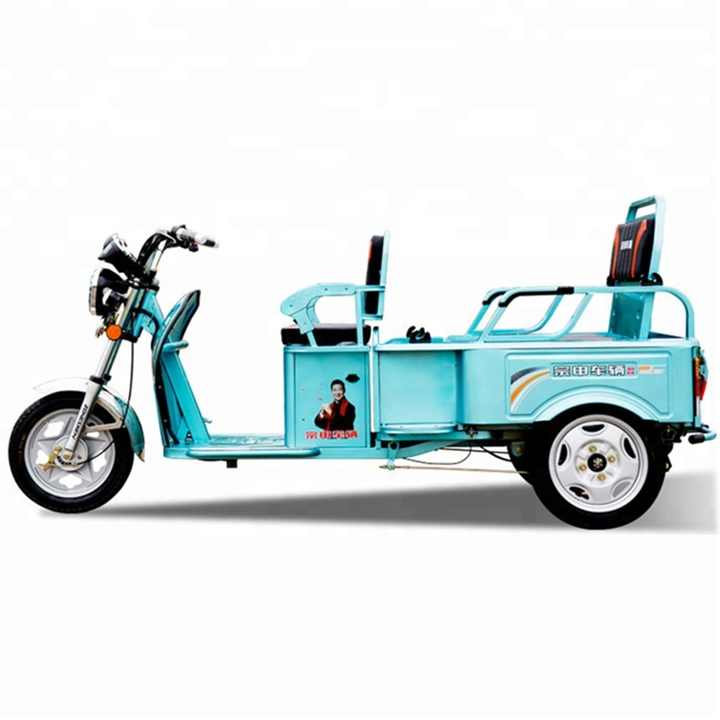 Convertible Trike - Electric Tricycle for Passengers & Cargo