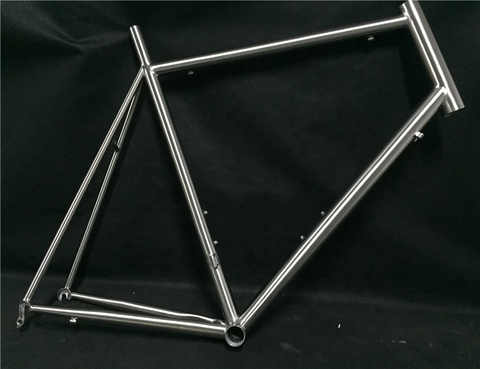Titanium disc road bike frame belt drive 53cm size in stock| Alibaba.com