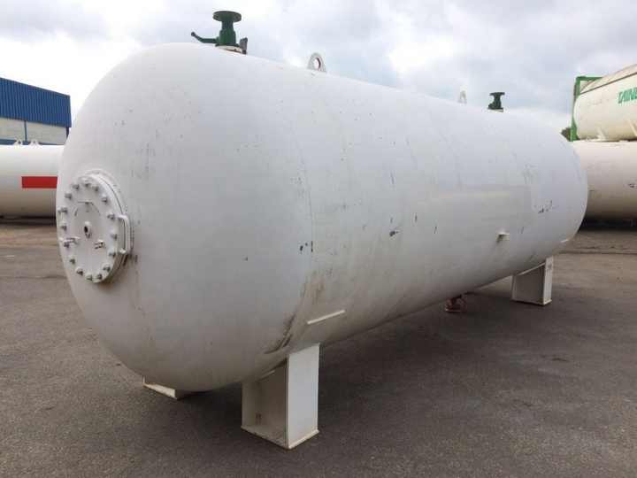 50m3 Lpg Gas Tanque de almacenamiento a granel LPG Recipiente a presión ...